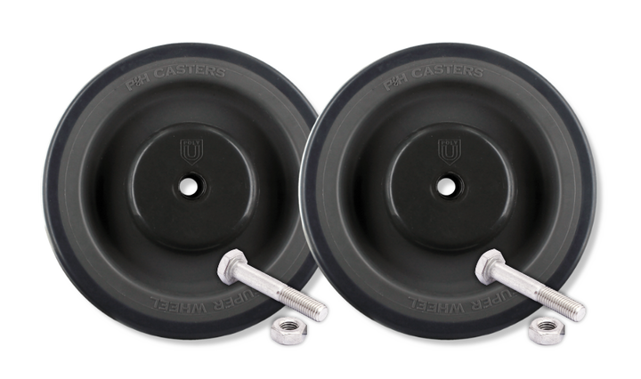 High-Quality Shopping Cart Wheels | Durable & Flat-Spot Resistant